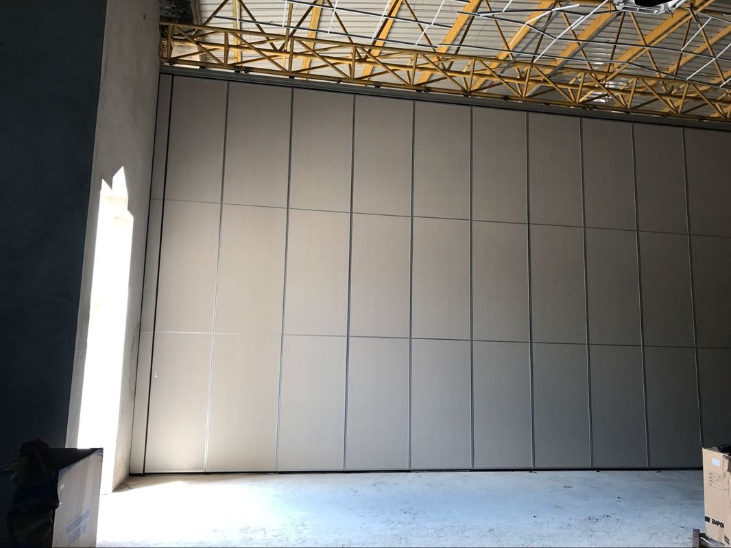 Multi Color Banquet Hall Acoustic Partition Wall Operable Floor To Ceiling