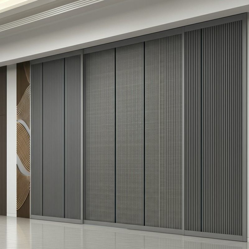 Banquet Hall Operable Partition Walls System Floor To Ceiling Hanging