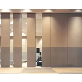Thermal Insulation Folding Operable Partition Walls For Space Division