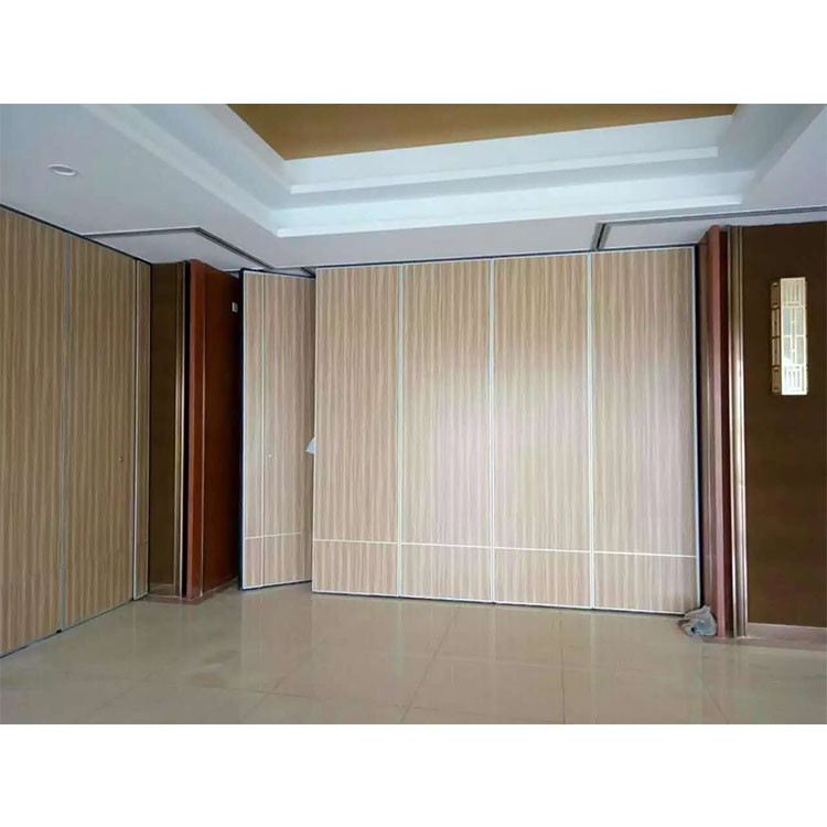 Banquet Hall Wooden Operable Partition Wall Systems Folding Panel ...